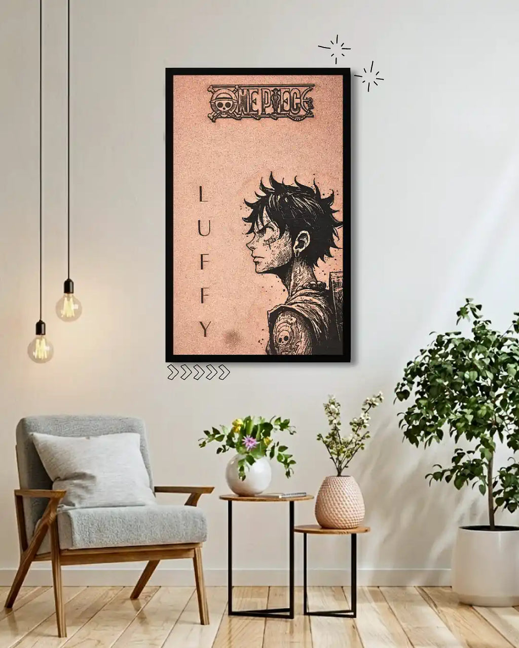 One Piece Luffy Frame: Treasure Your Favorite Moments – woodify - 2.01